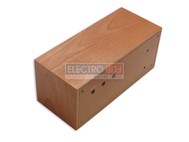 wood block digital clock